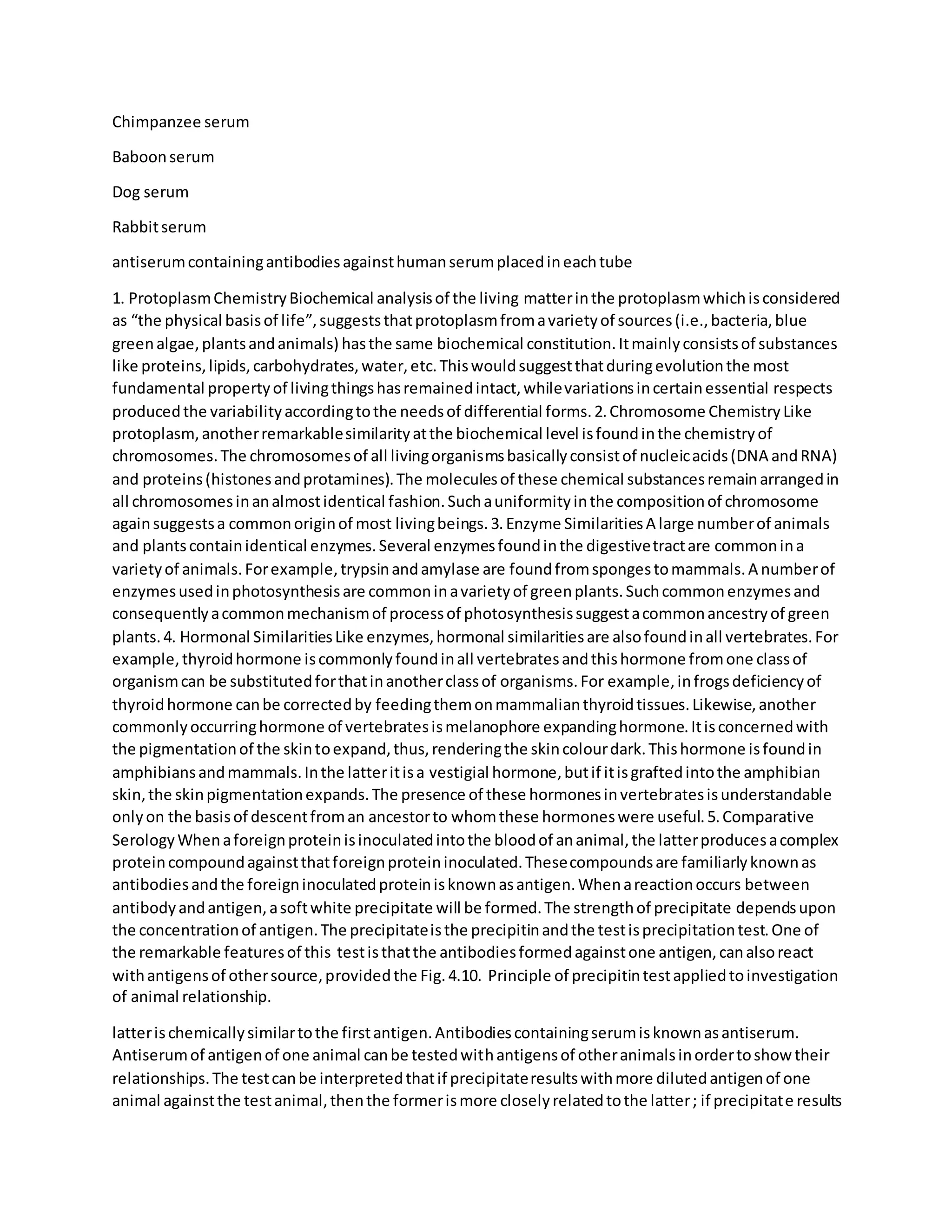 Evidences from comparative embryology | DOCX