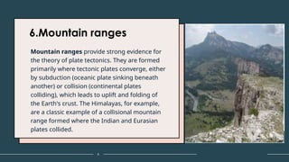 EVIDENCES OF THE PLATE TECTONICS THEORY.pptx