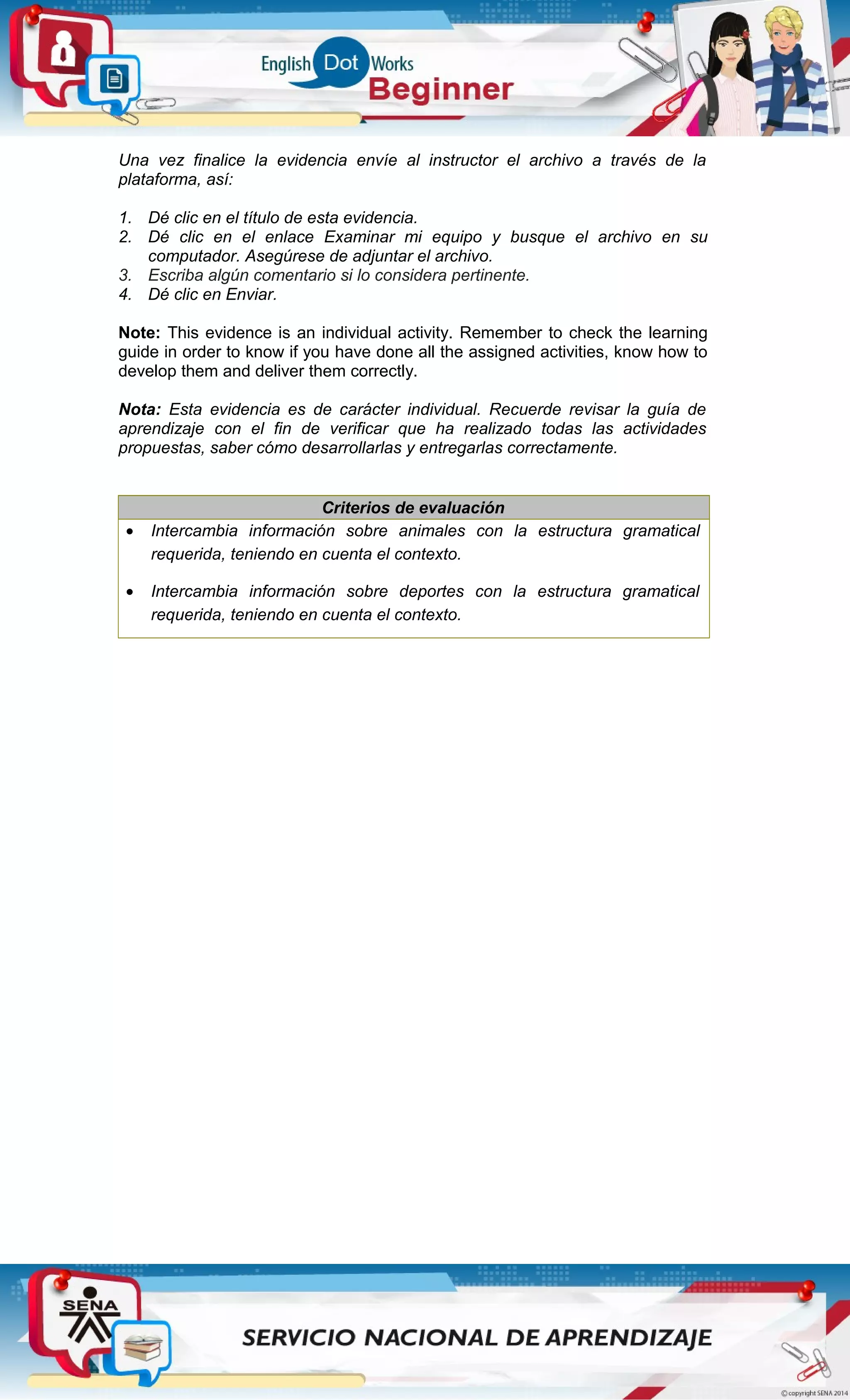 Evidence sports and_animals | DOC