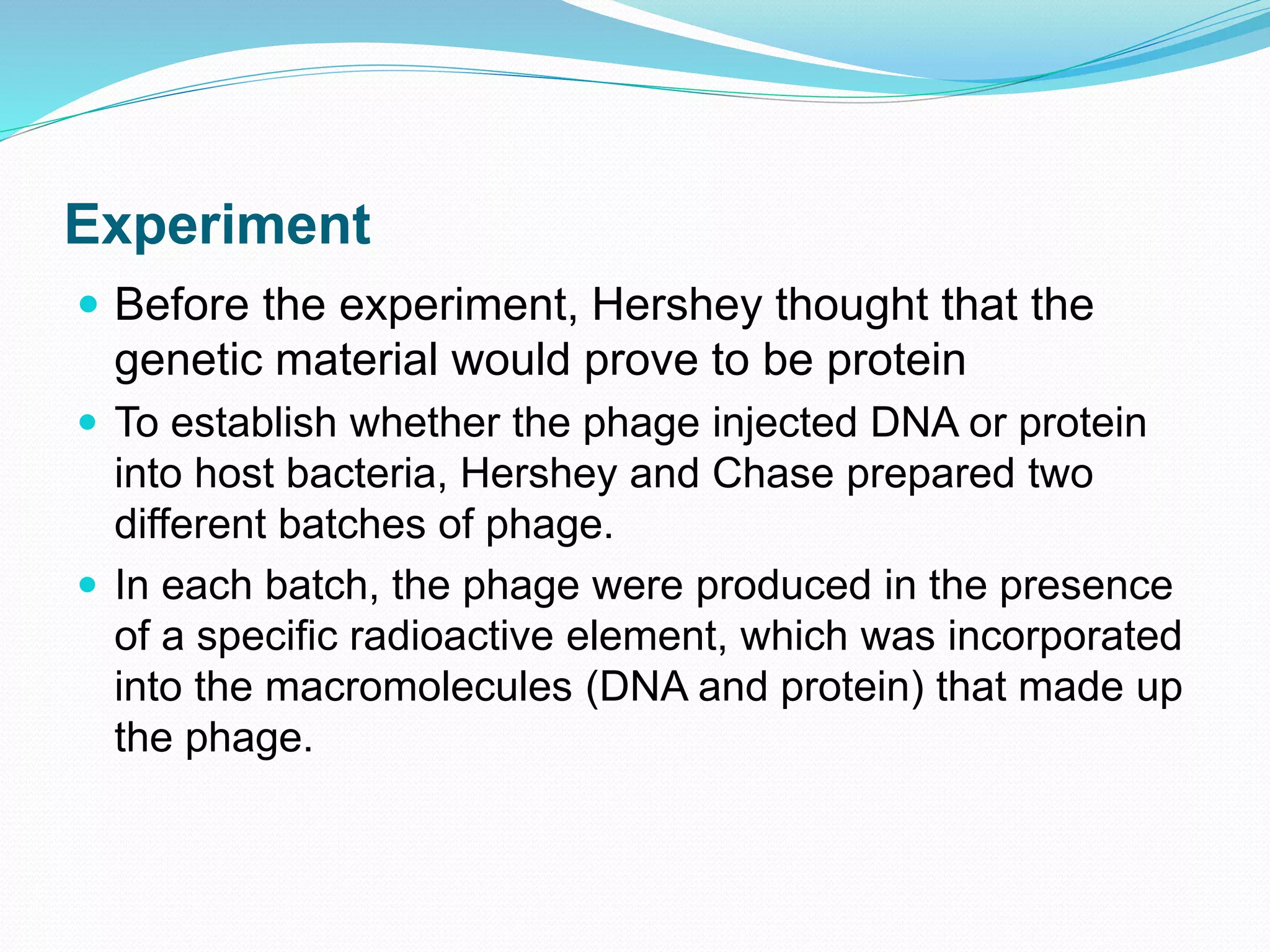 Evidences to prove DNA as genetic material | PPTX