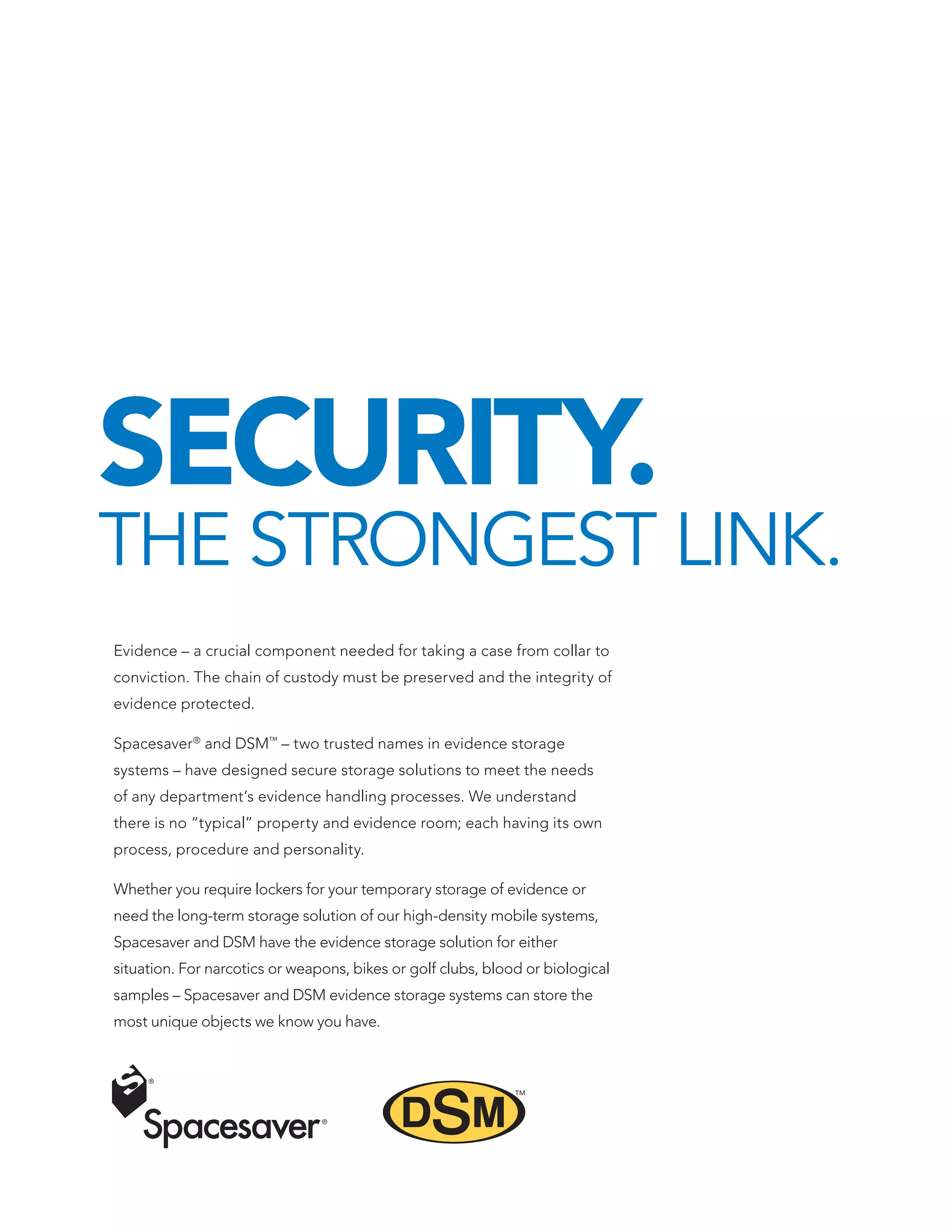 Evidence Storage Lockers - Public Safety | PDF