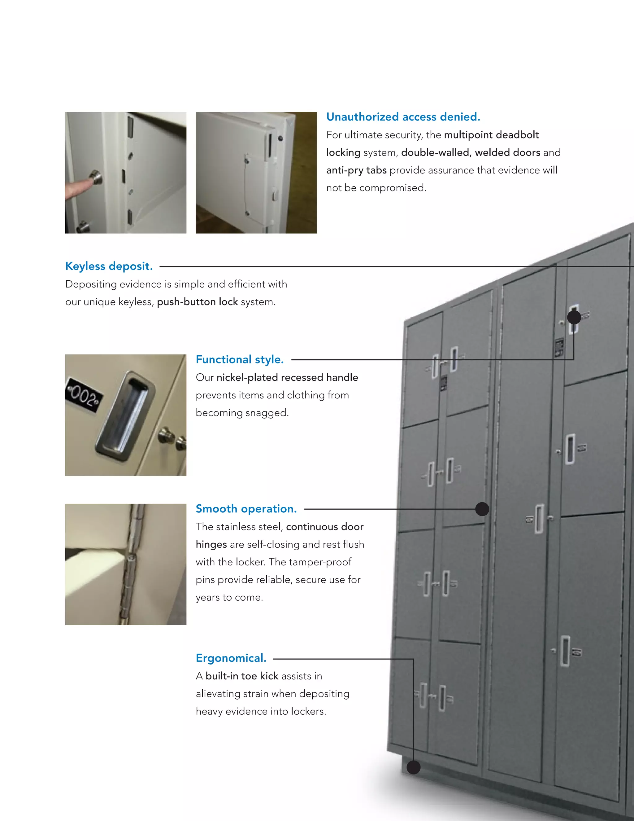 Evidence Storage Lockers - Public Safety | PDF