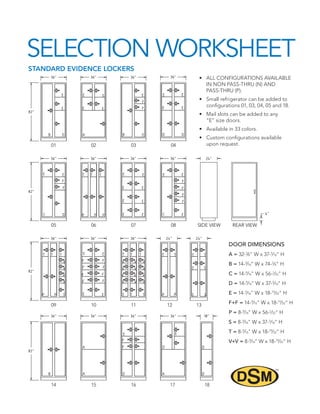 Evidence Storage Lockers - Public Safety | PDF