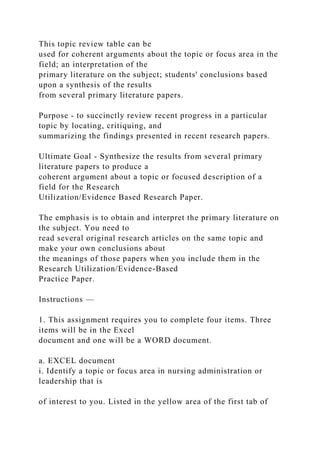 Evidence TemplateQuestion What is the evidence that _______ inter.docx