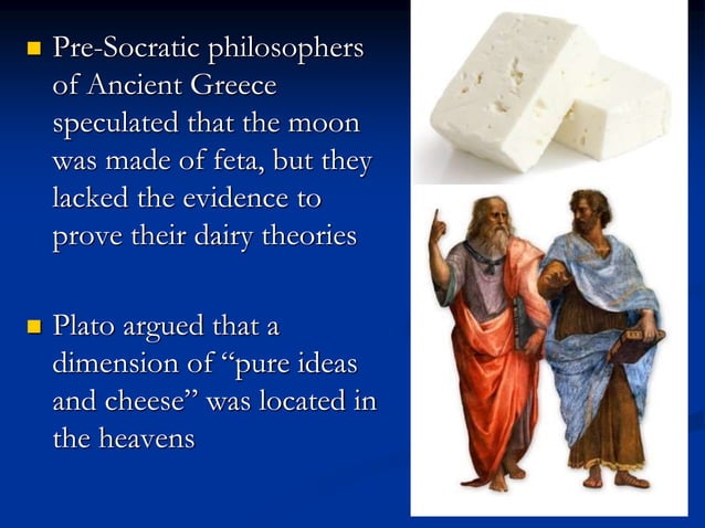 Evidence that the moon is made of cheese | PPT | Free Download