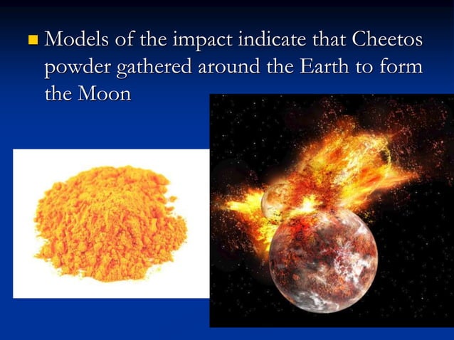 Evidence that the moon is made of cheese | PPT
