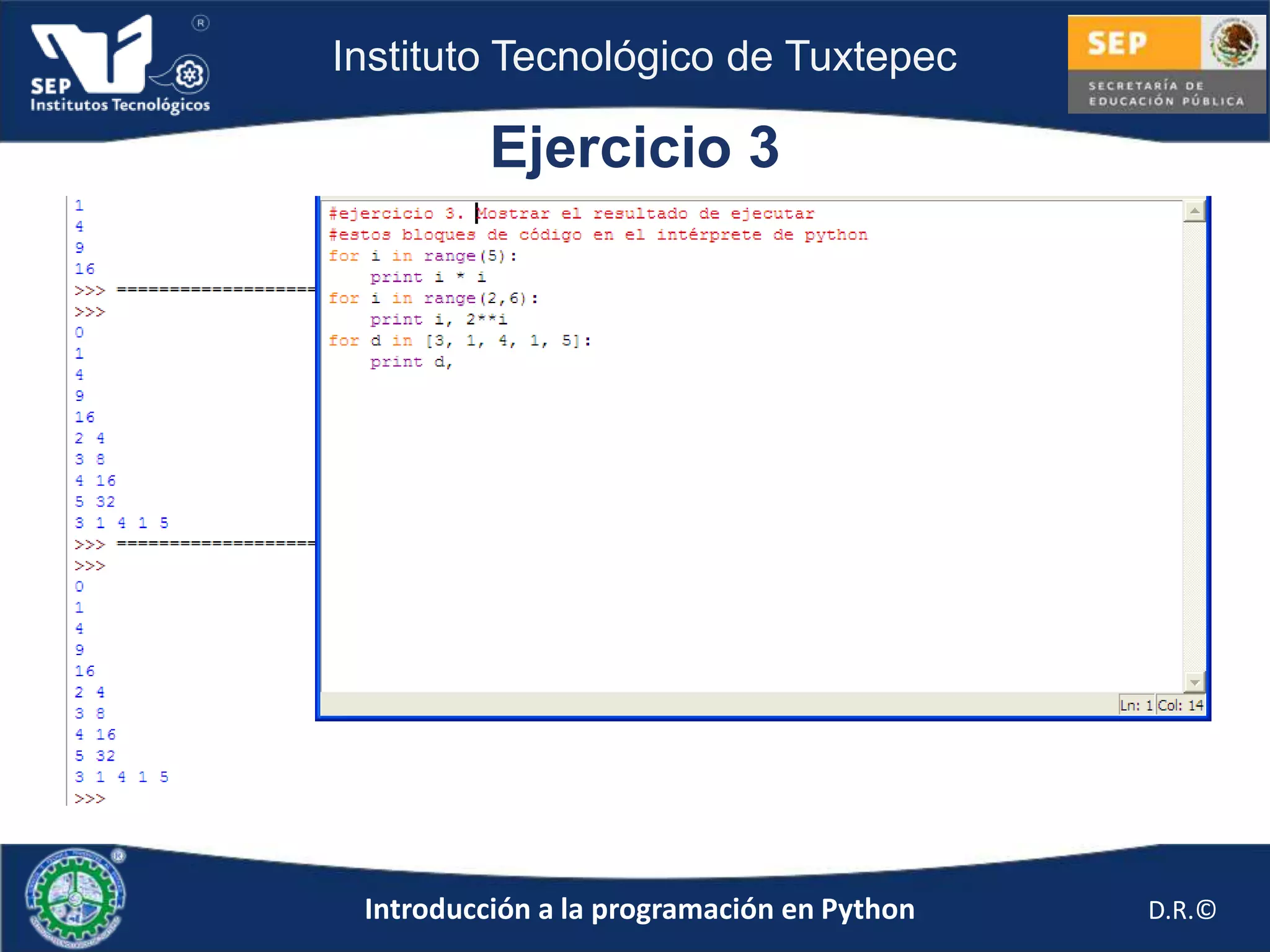 Sesión 2 Ejemplos Y Prácticas En Python Pptx