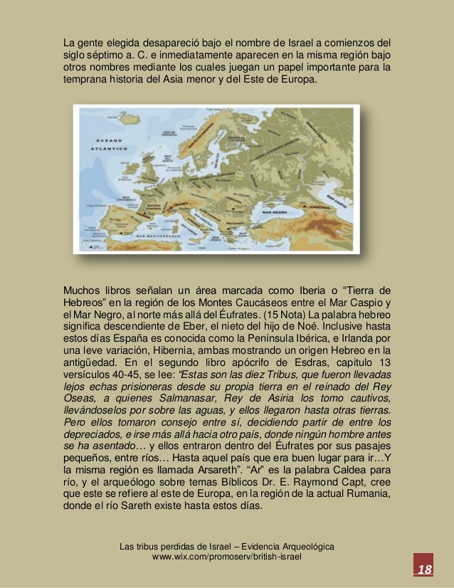Las Tribus Perdidas De La Casa De Israel Parte 2