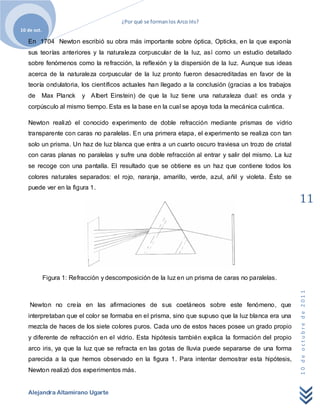 ¿Como se forman los arcoiris? | PDF
