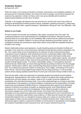 Evidentiary Realism - Investigative, Forensic, and Documentary Art ...