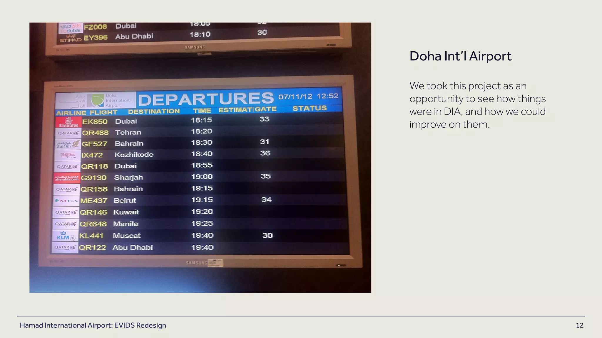 Flight Information Display System Case Study - Doha International ...