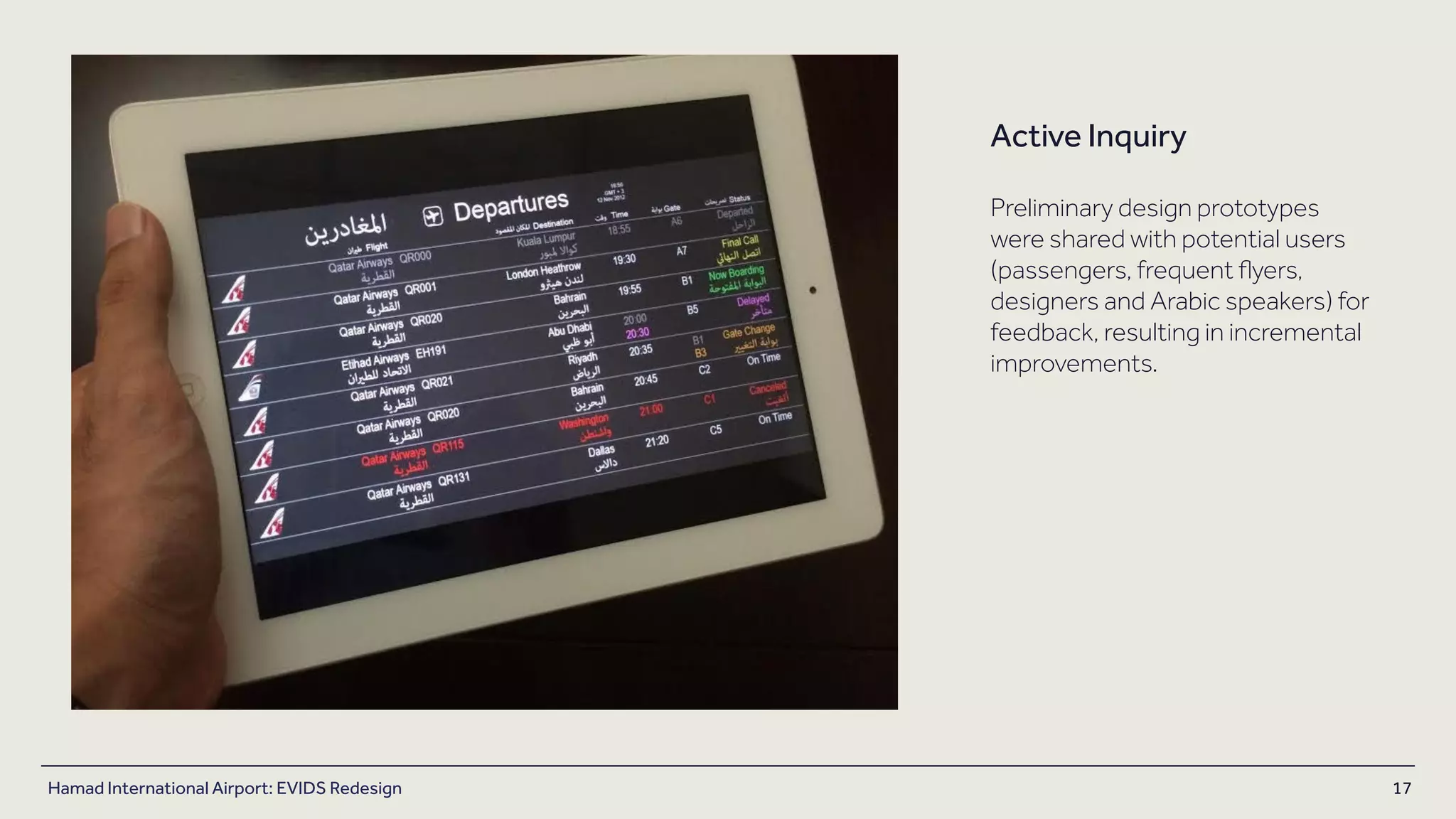 Flight Information Display System Case Study - Doha International ...