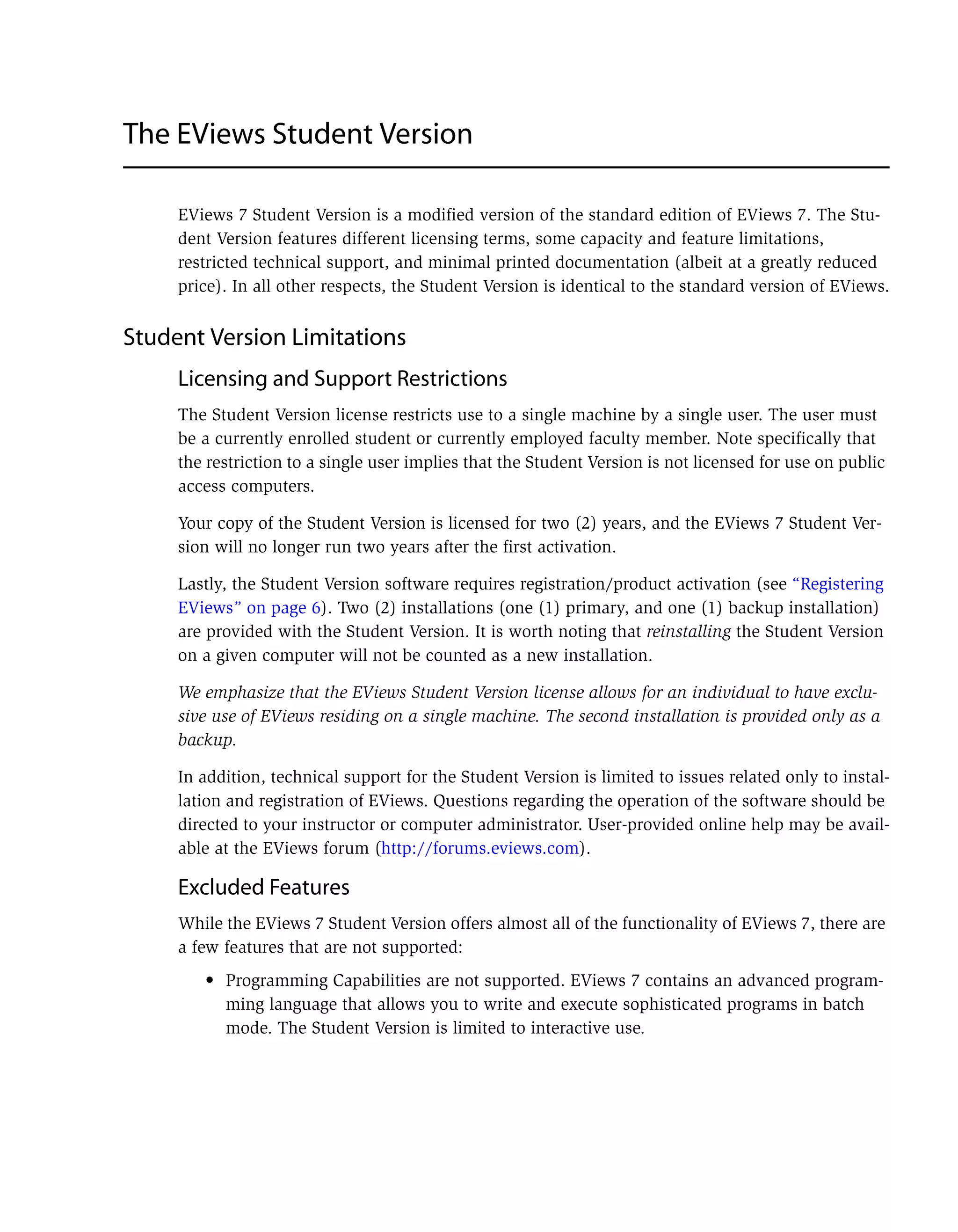 E views 7 student version | PDF