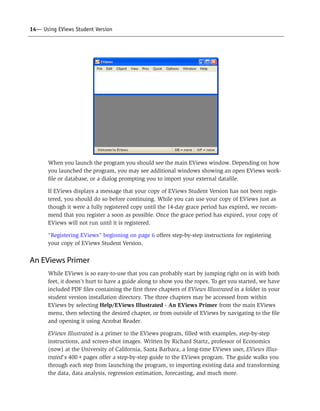 E views 7 student version | PDF