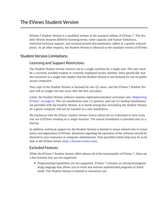 E views 7 student version | PDF