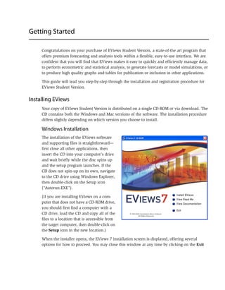 E views 7 student version | PDF