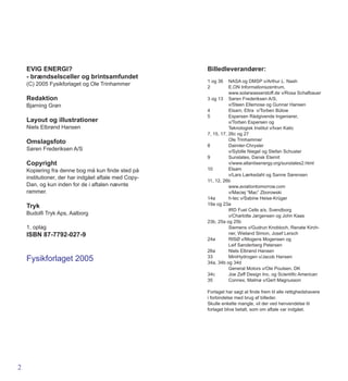 Evig energi? - Brænselceller og brintsamfund | PDF