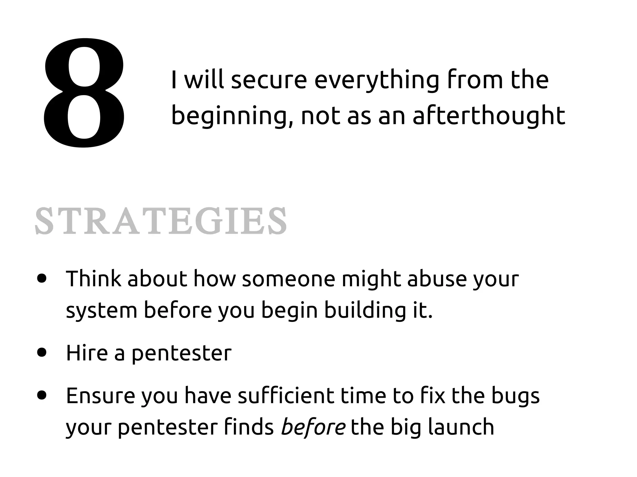 Evil Overlord Security | PDF