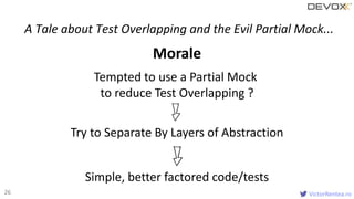 A Tale About the Evil Partial Mock and Separation by Layers of ...