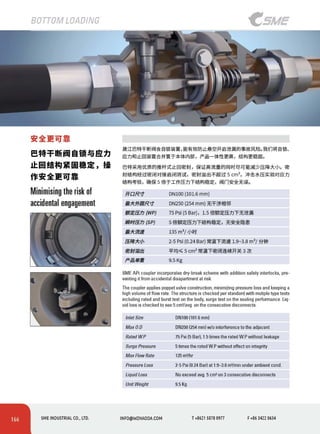 SME APi Bottom Loading Couplers Dry Break Breakaway Tanker Terminal ...