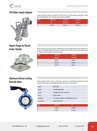 SME APi Bottom Loading Couplers Dry Break Breakaway Tanker Terminal Loading Arm Assembly | PDF