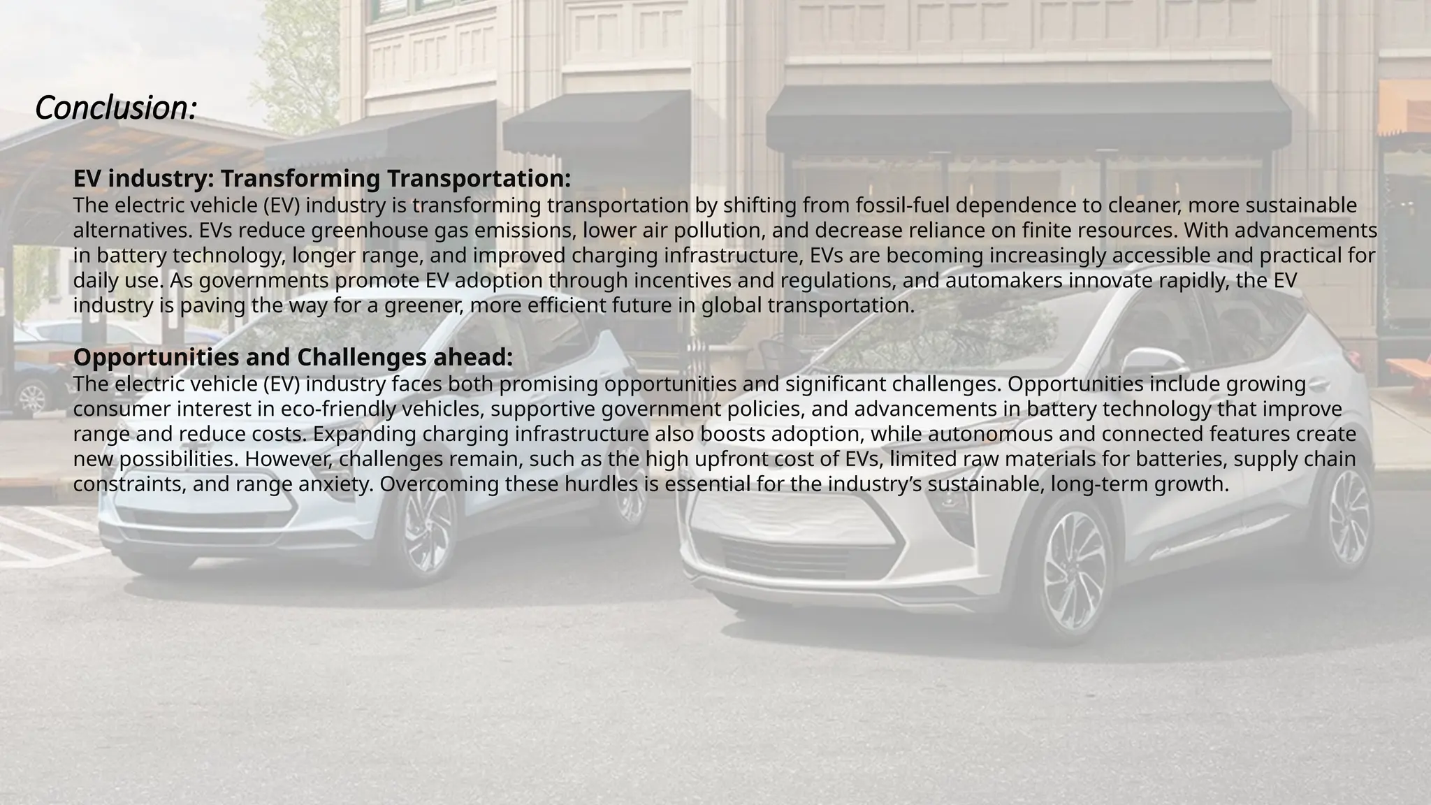 EV industry prospect in India and the world | PPTX