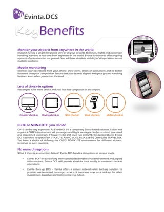 Evinta Departure Control System (Evinta DCS) | PDF