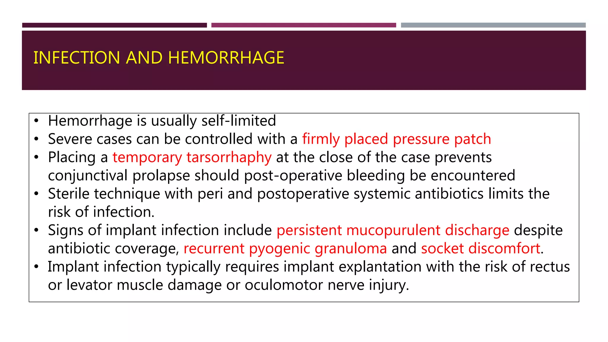 Evisceration and enucleation | PPTX