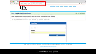Evision booking | PPT