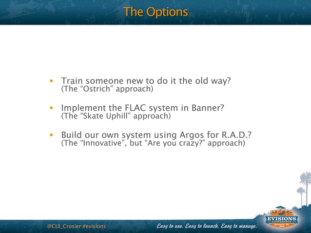 Evisions conference 2014_argos_rapid_app_dev | PPTX