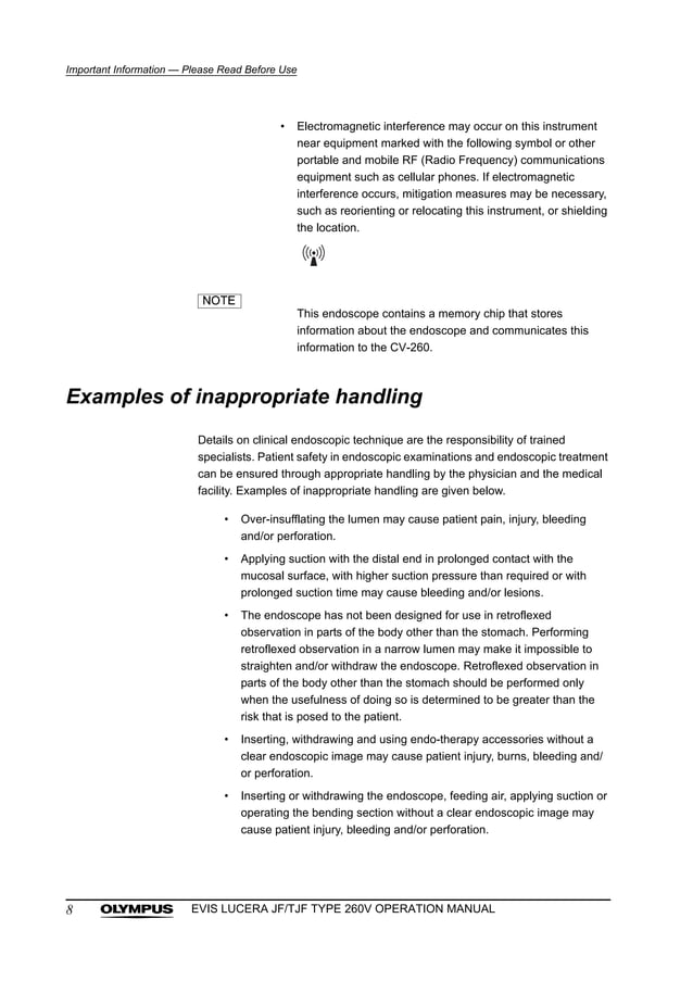 Evis lucera jf-260v_tjf-260v__operation_manual_001_v1-en_gb_20000101 ...