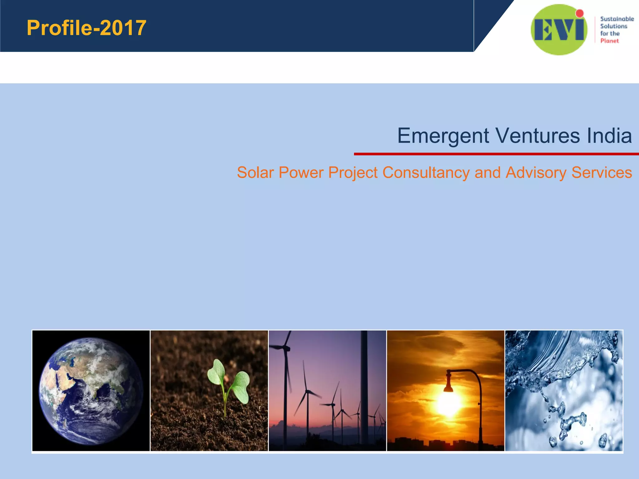 Emergent Ventures India Solar Consultancy Services | PDF | Power and ...