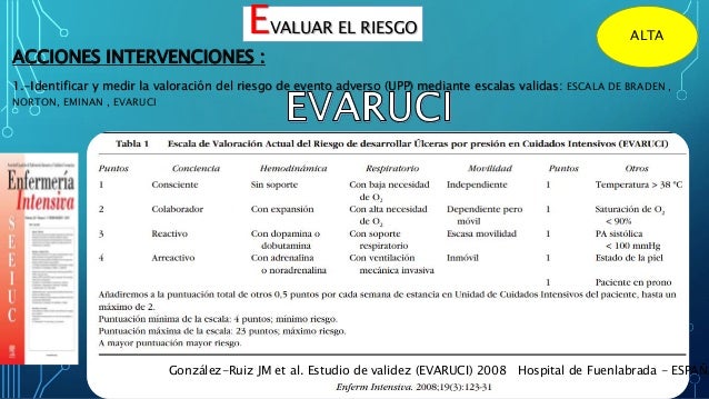 ULCERAS POR PRESIÓN (UPP) EVITANDO / EVARUCI