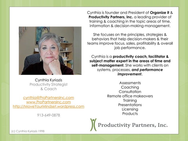 Para evitar procrastinar, puedes probar. | PDF