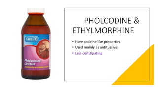 Other opioids pharmacology | PPT