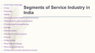 Evolution growth of services sector | PPTX