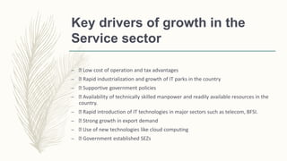 Evolution growth of services sector | PPTX