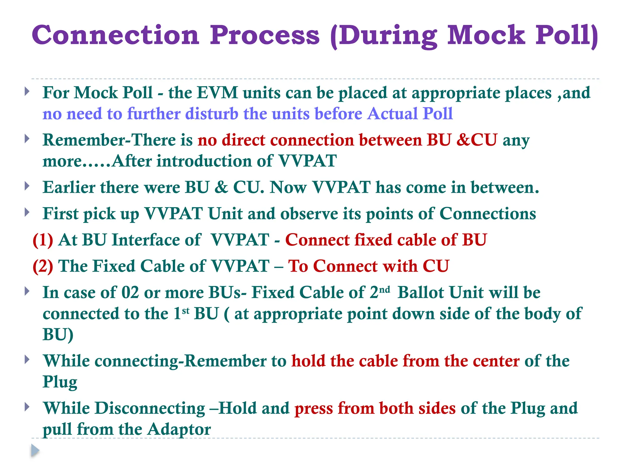 Electronic Voting Machine - Practical Training | PPT