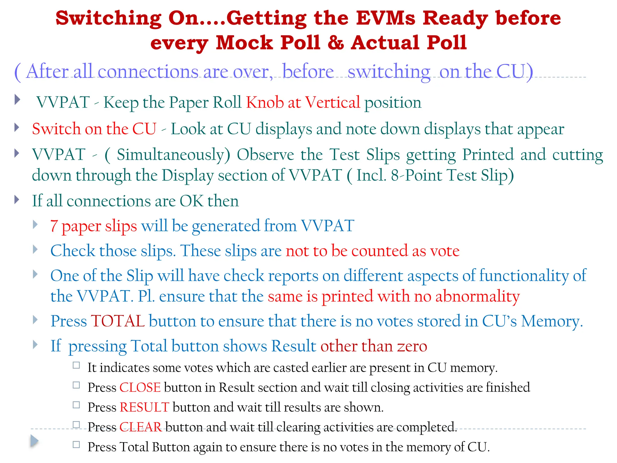 Electronic Voting Machine - Practical Training | PPT