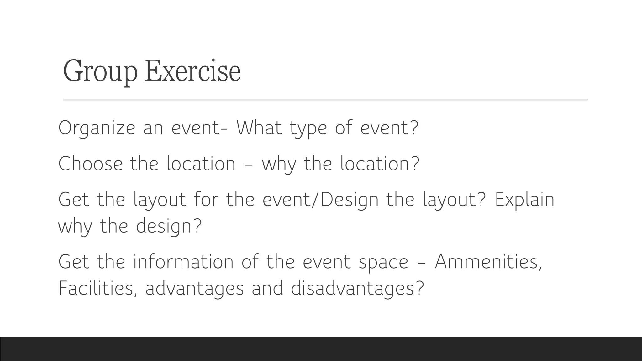 Event Management - Venue Preparation, Operation and Management | PDF