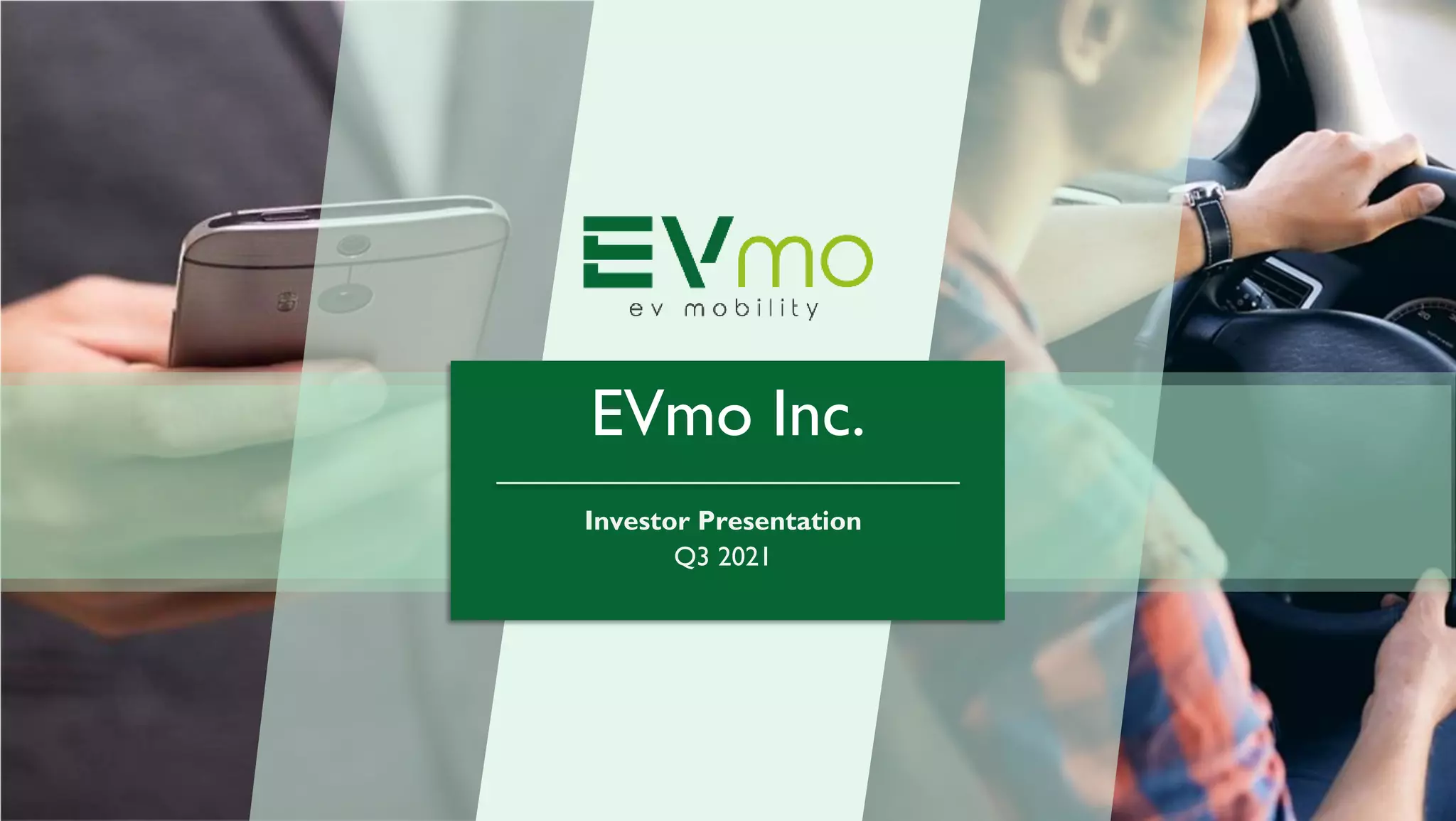 Evmo Investor Presentation Q3 2021 | PDF