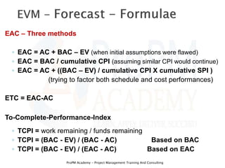 A simple approach to understanding Earned Value Management | PPT