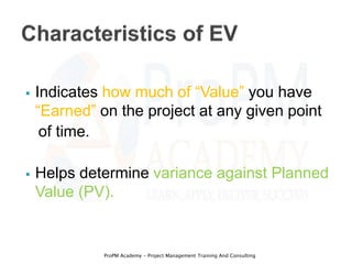 A simple approach to understanding Earned Value Management | PPT