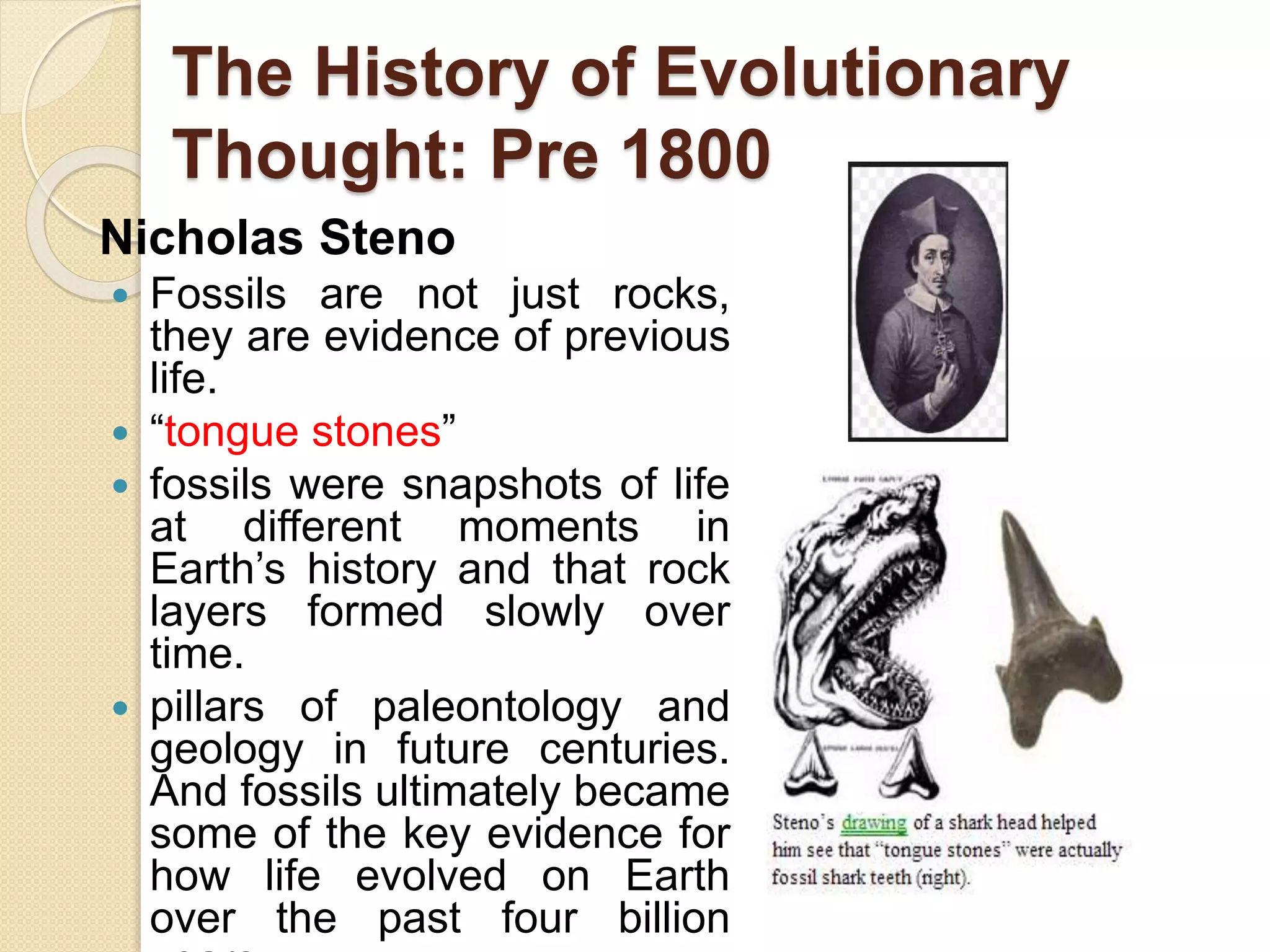 Evo lutionary Biology (Bio 110) - INTRODUCTION (What is Evolution ...