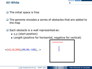 Evolving Interesting Maps for a First Person Shooter | PDF