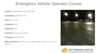 Emergency Vehicle Operator Course (EVOC) | PPTX