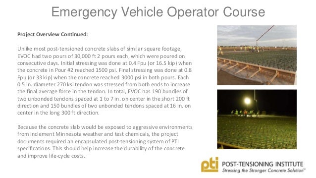 Emergency Vehicle Operator Course (EVOC)