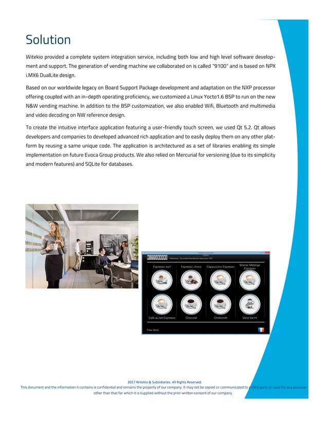 Evoca Group - Smart connected coffee vending machine | PDF