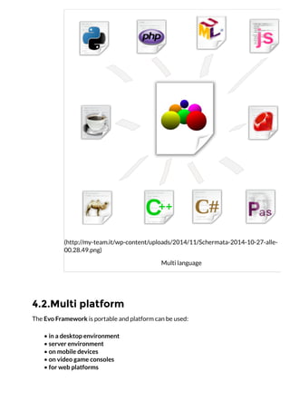 Evo framework | my app | PDF