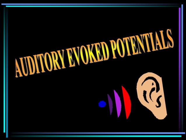 Evoked potential - An overview | PPT | Brain and Nervous System ...